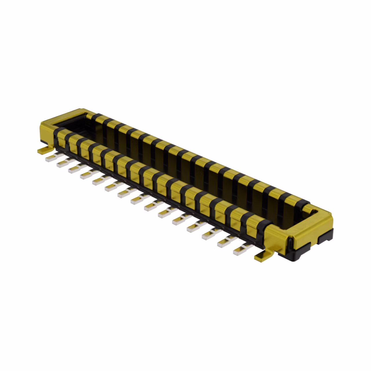 SlimStack Board-to-Board Plug, 0.35mm Pitch, SSB RP Series, 0.60 or 0.70mm Mated Height, 2.00mm Mated Width, 30 Circuits, Armor Nail, 0.15mm  Fitting Nail Width for sale