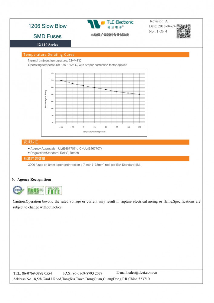 TLC Electronic 121105 datasheet page 4