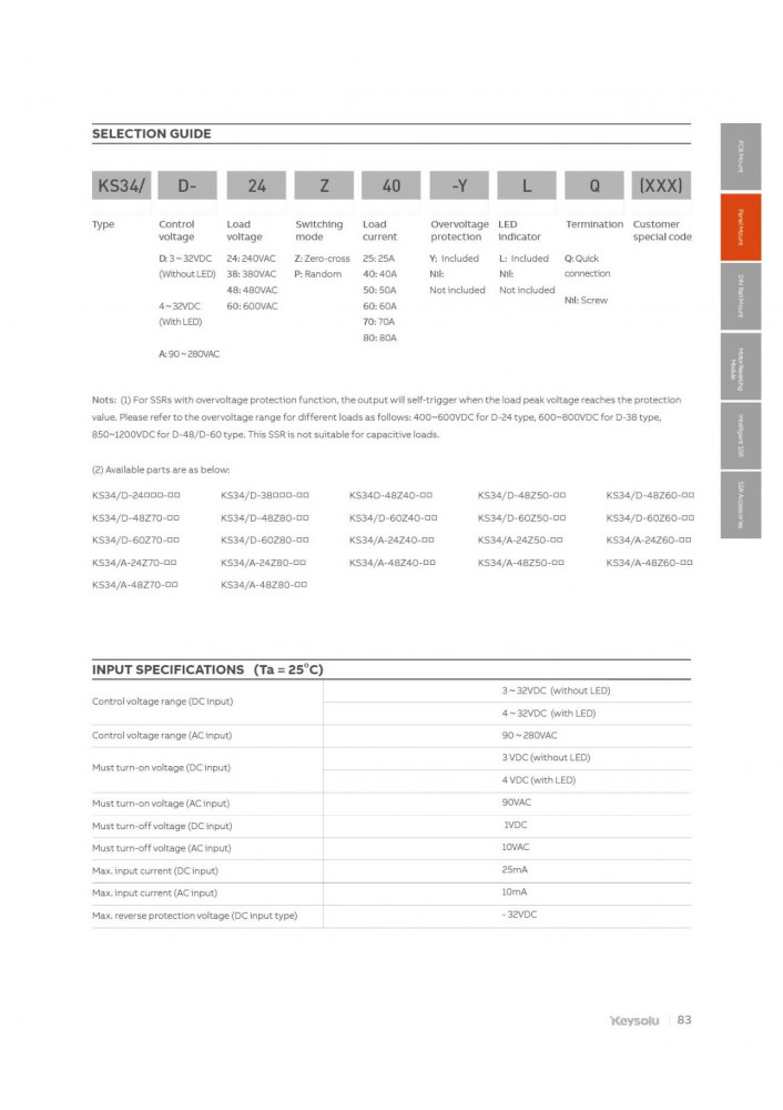 KS34 datasheet page 2