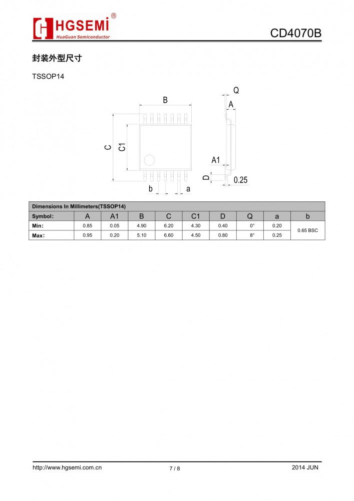 CD4070BE datasheet page 7
