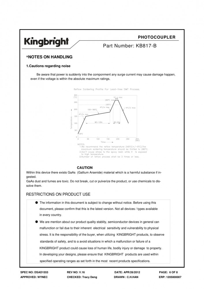 KB817-B datasheet page 6