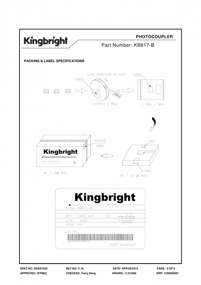 KB817-B datasheet page 8