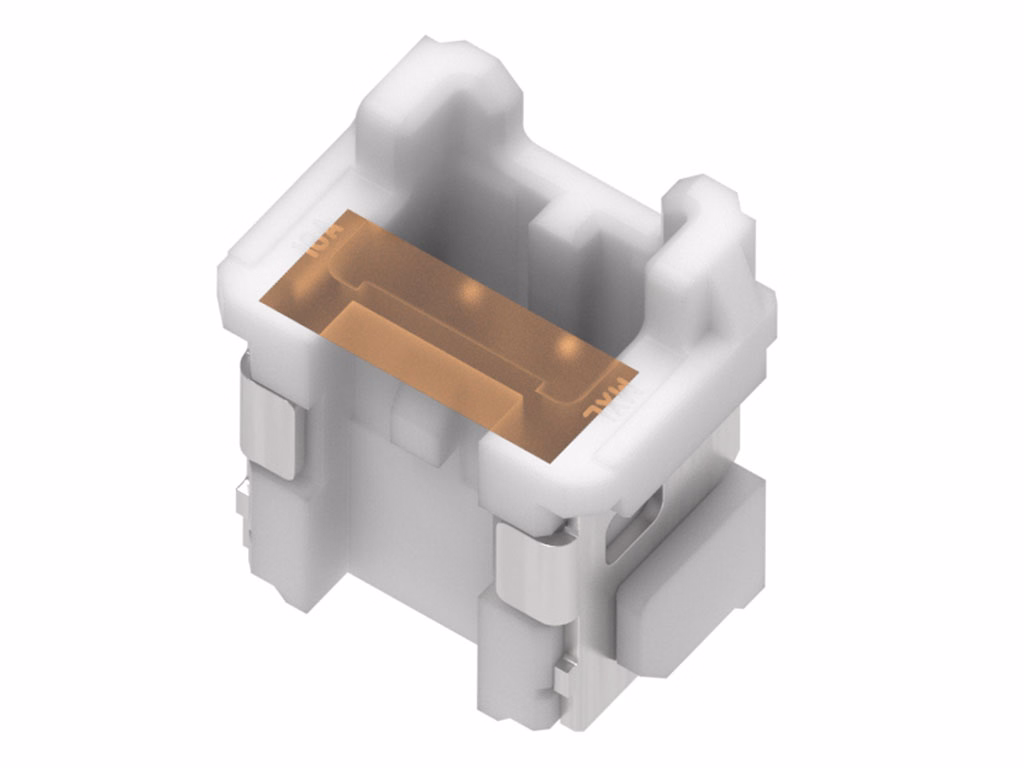2.00mm Pitch, Micro-Lock Plus Receptacle Crimp Housing, Single Row, Positive Lock, 7 Circuits, Low-Halogen, Natural (White)