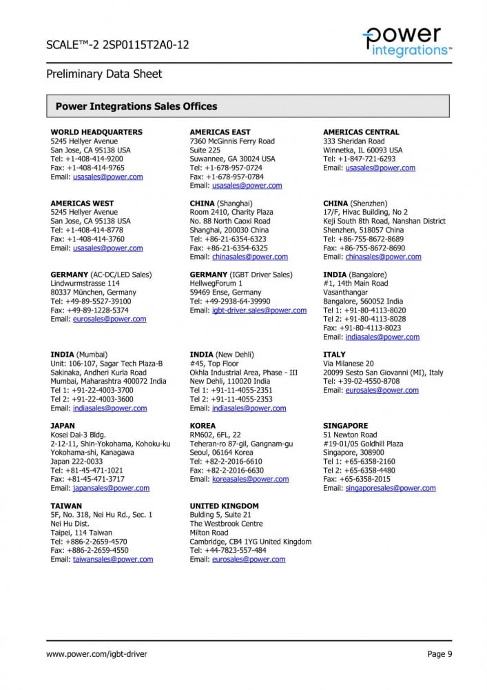 2SP0115T2B0-12 datasheet page 9