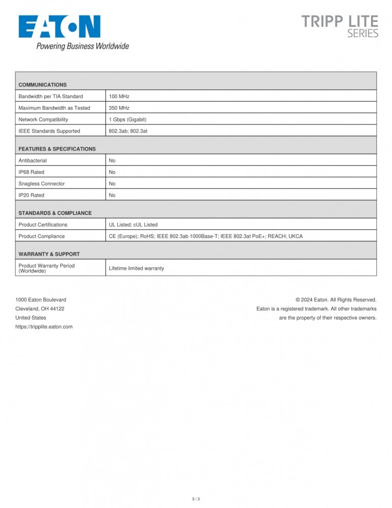 N001-007-YW technical document page 3