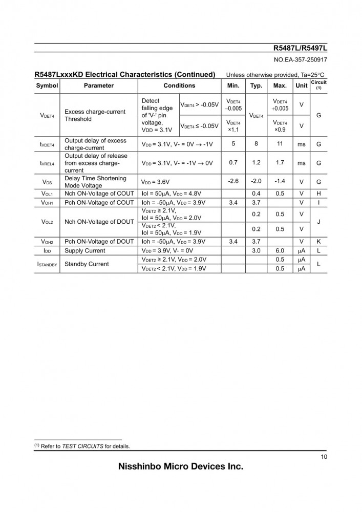 R5487 datasheet page 10
