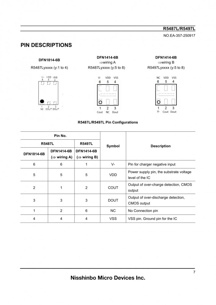 R5487 datasheet page 7