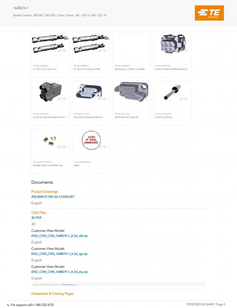 296-0040-01100 technical document page 3