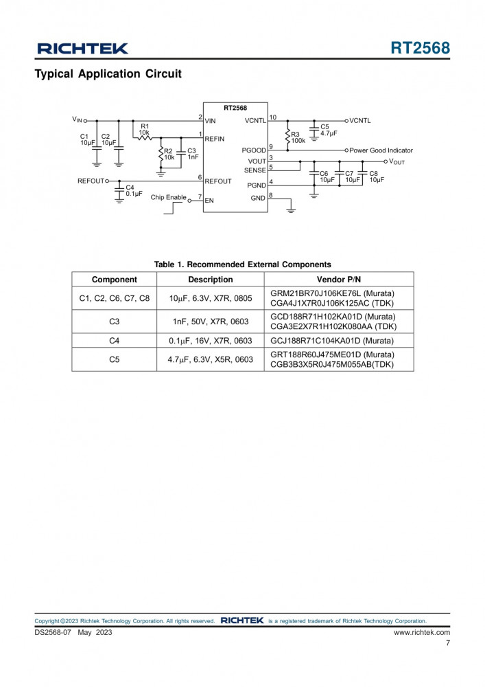 RT2568 datasheet page 7