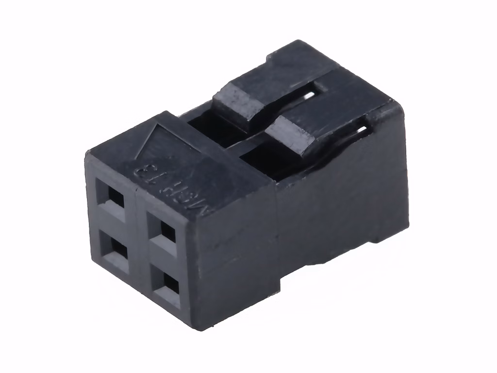 2.00mm Pitch, Milli-Grid Receptacle Housing, 4 Circuits, Center Polarization, Lead-Free