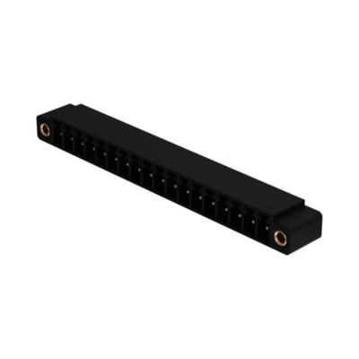 3.50mm Pitch Eurostyle Right-Angle PCB Header, with Threaded Retention Inserts, 18 Circuits for sale