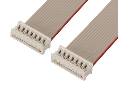 Picoflex PF-50 IDT-to-Picoflex PF-50 IDT Cable Assembly, 0.10m Length, Tin (Sn) Plating, 14 Circuits