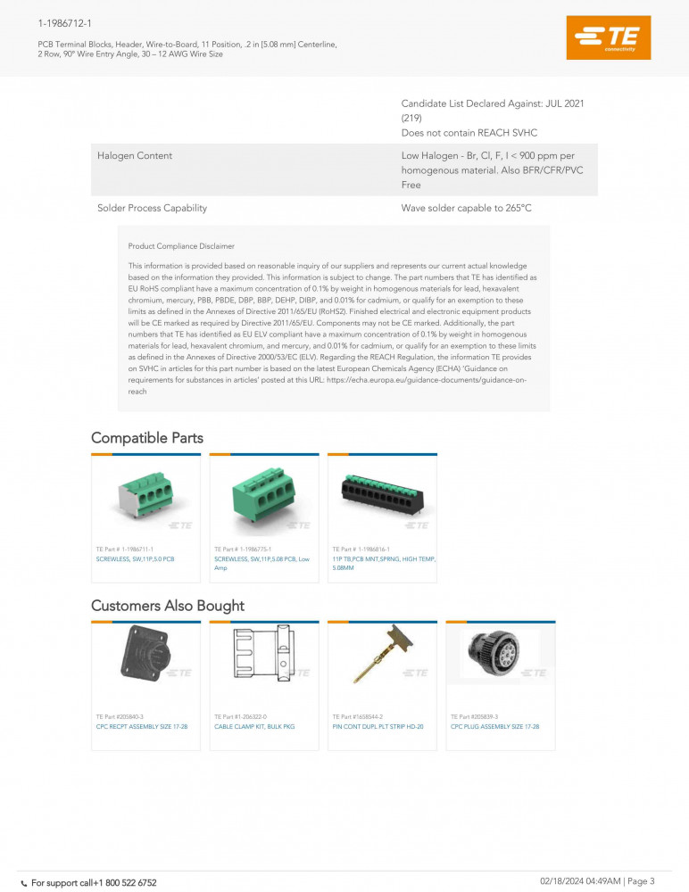 TE Connectivity 1-1986712-1 technical document page 3