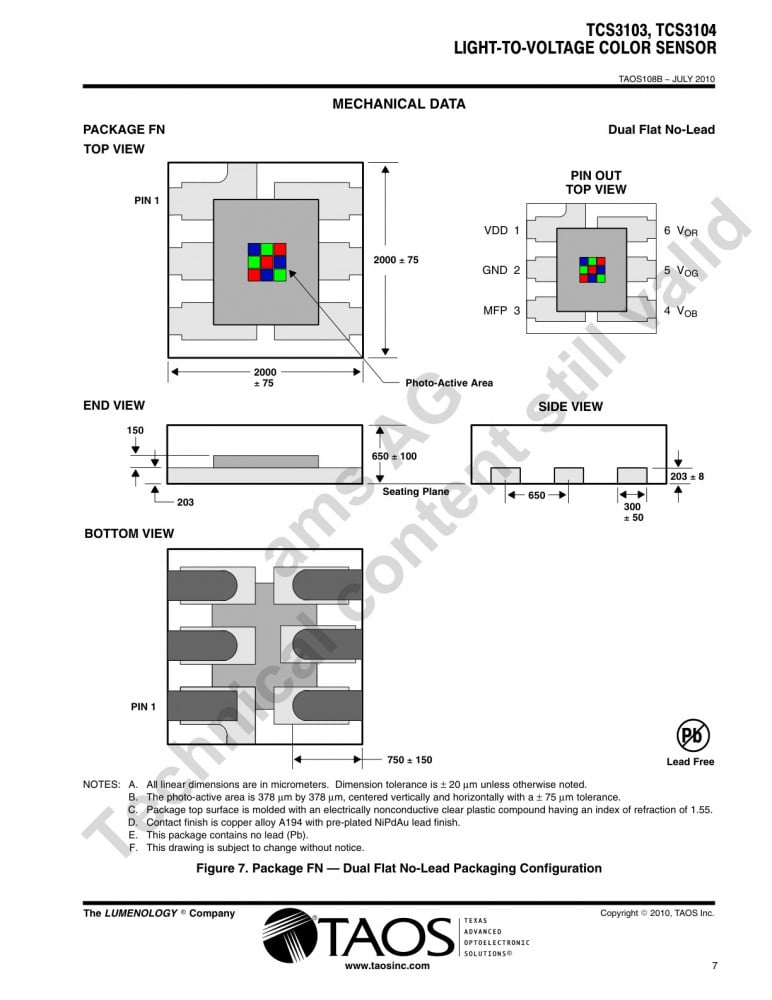 TCS3104FN datasheet page 8