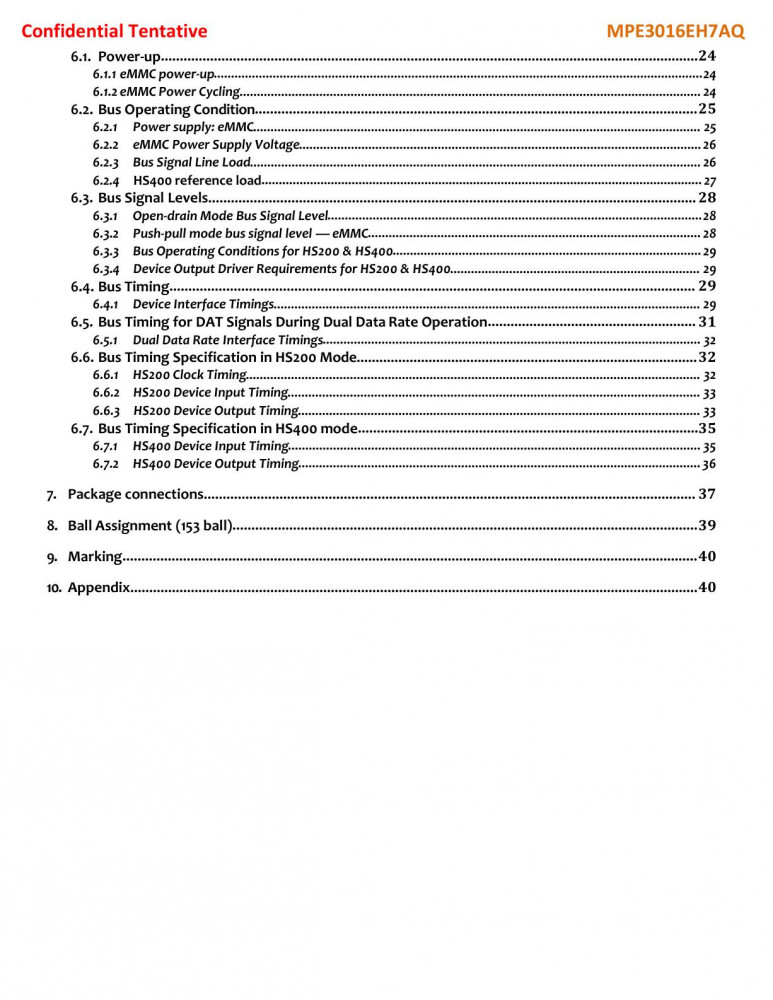 MPE3016EH7AQ datasheet page 6