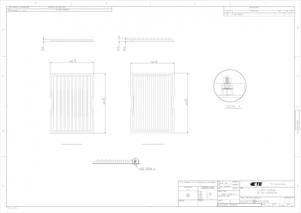 TE Connectivity 2301838-2 drawing page 3