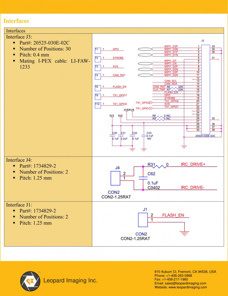 Supplied technical document page 2