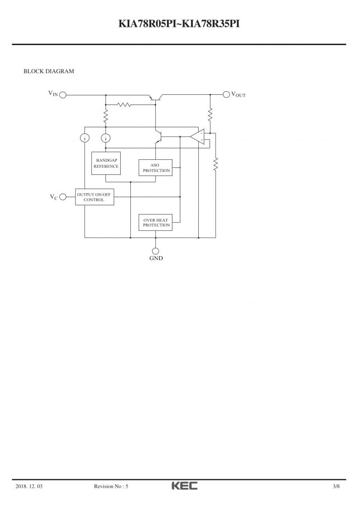 KIA78R06PI-U/P datasheet page 3
