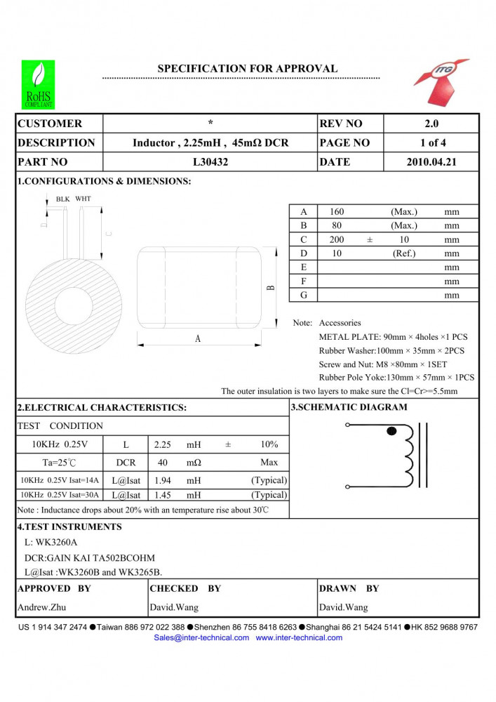L30432 technical document page 1