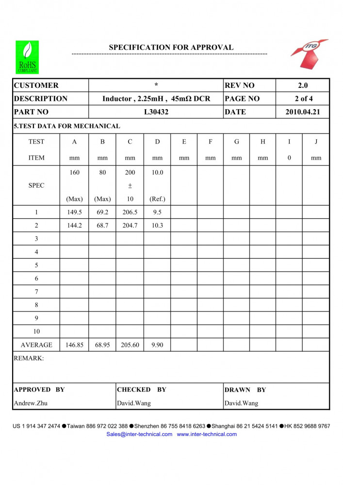 L30432 technical document page 2