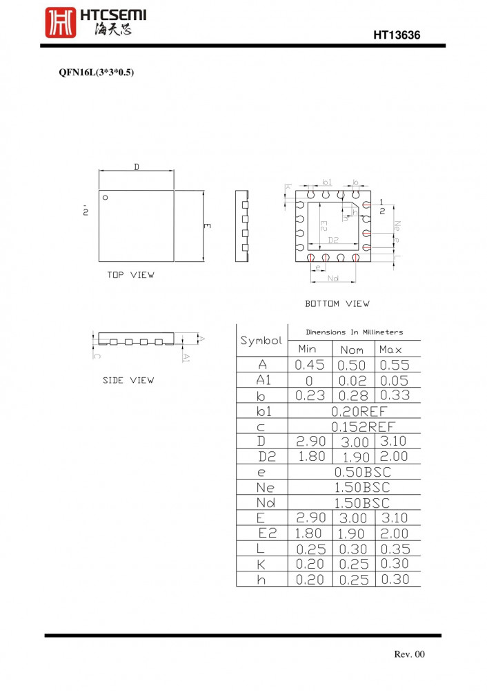 HT13636ARZ technical document page 10
