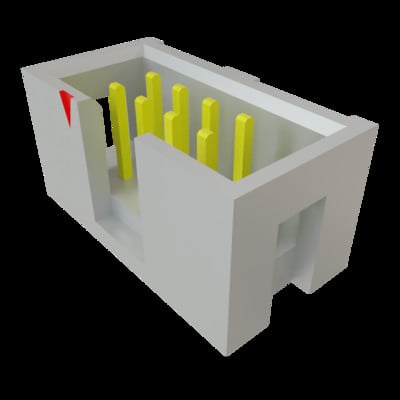 Samtec I2SS-02-24-T Free Hanging Panel Mount Chip