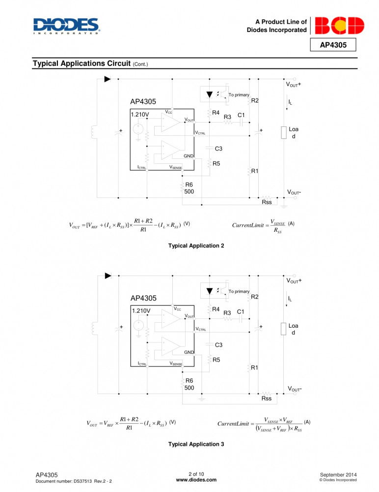 AP4305 datasheet page 2