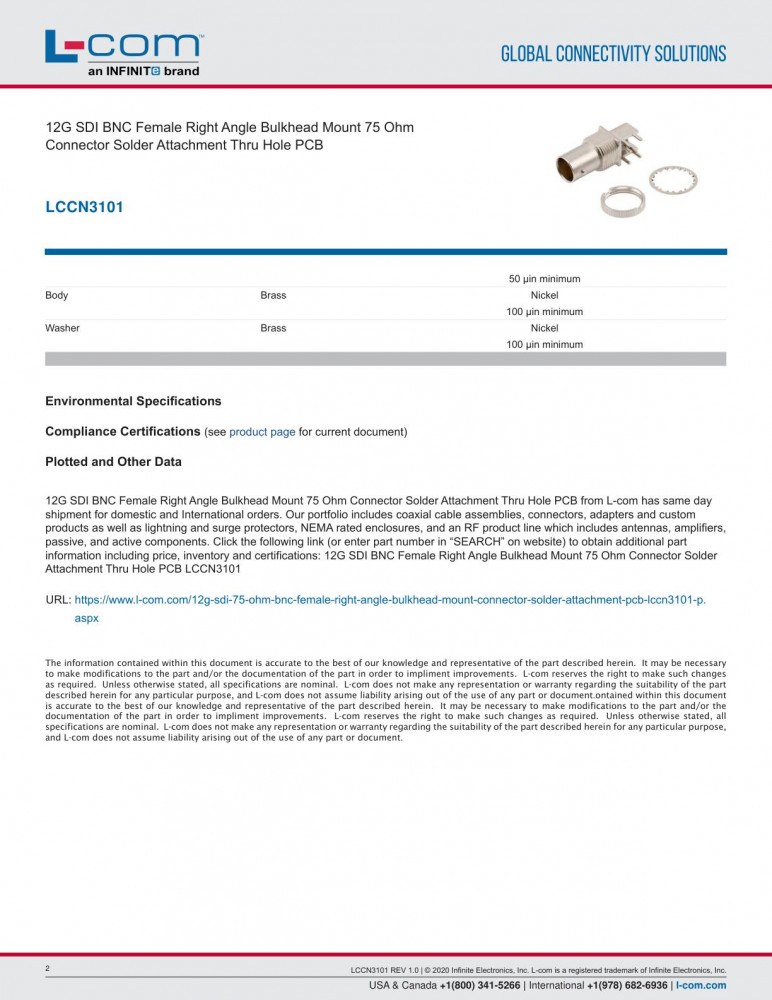 LCCN3101 technical document page 2