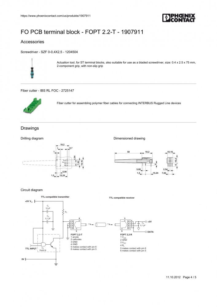 Phoenix Contact 1907911 datasheet page 4