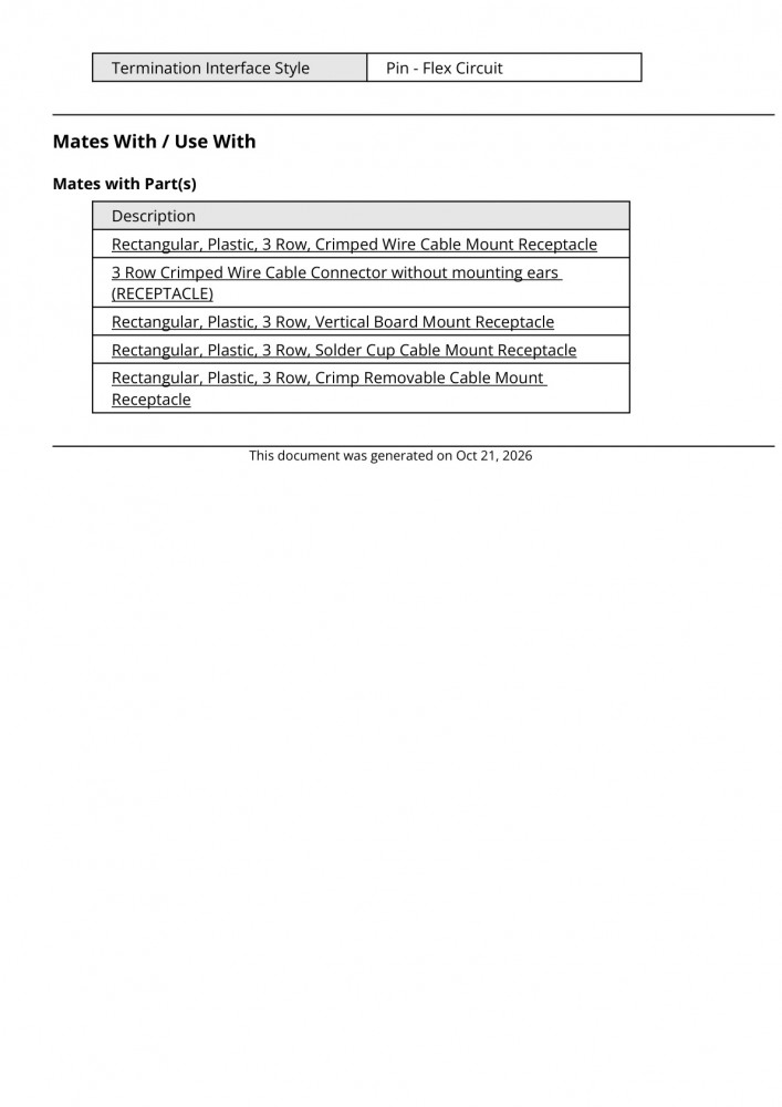 Technical document page 3 for RM312-035-151-2900