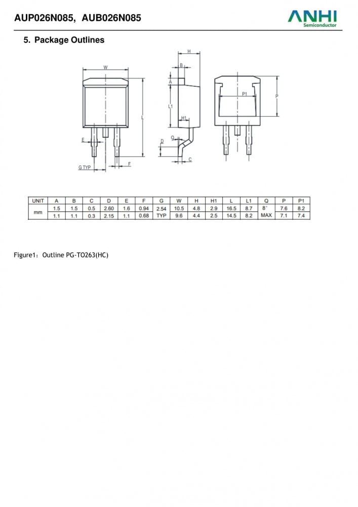 AUP026N085 datasheet page 8