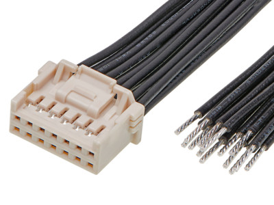 iGrid-to-Pigtail Off-the-Shelf (OTS) Cable Assembly, Dual Row, 150.00mm Length, 12 Circuits, Natural