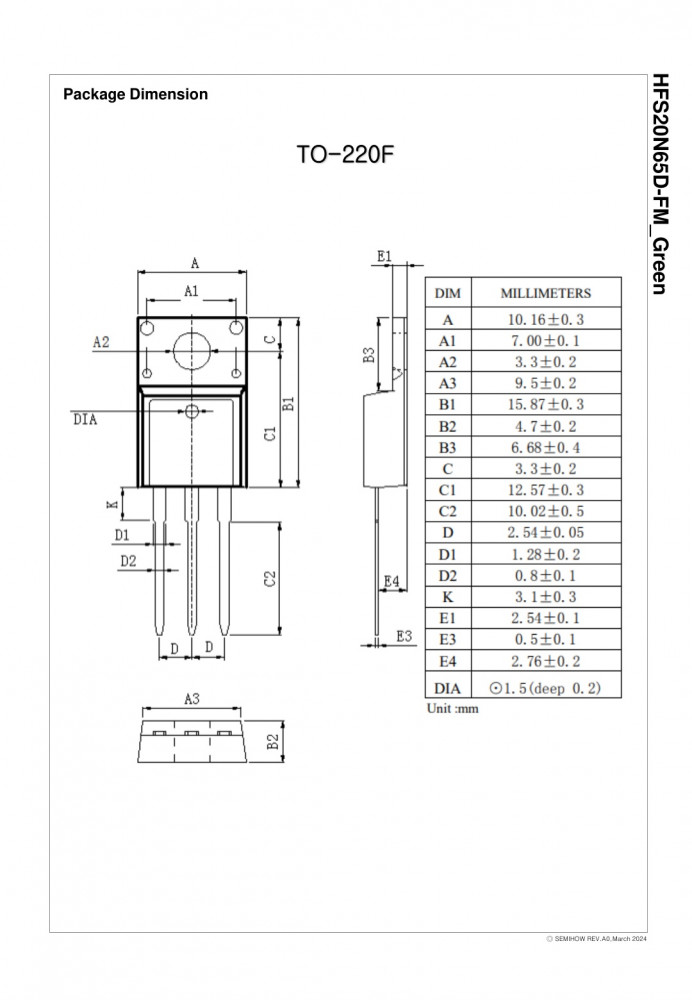 HFS20N65D datasheet page 7