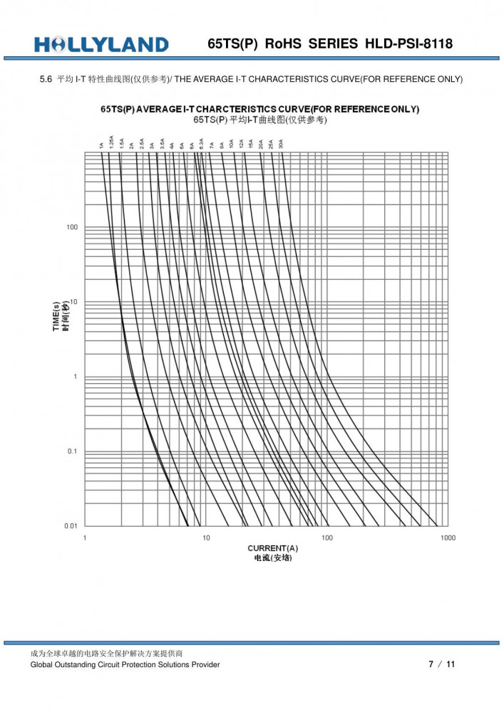 HOLLY 65TS(P) datasheet page 7
