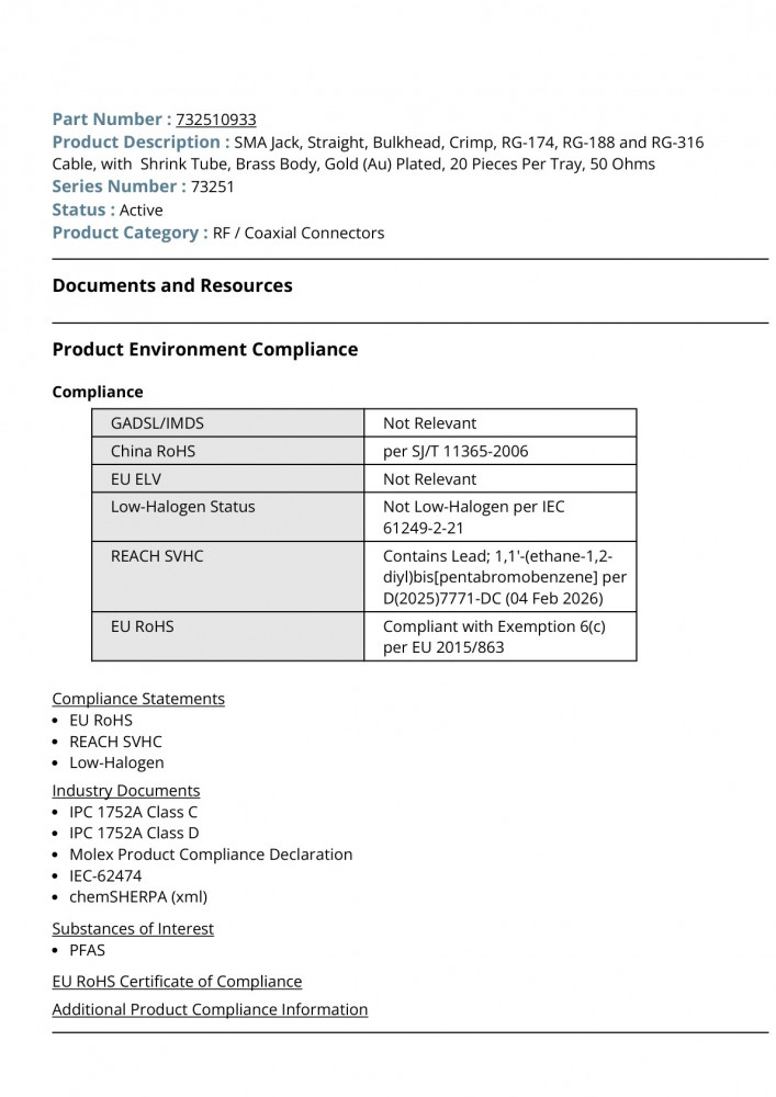 Product document preview, page 1