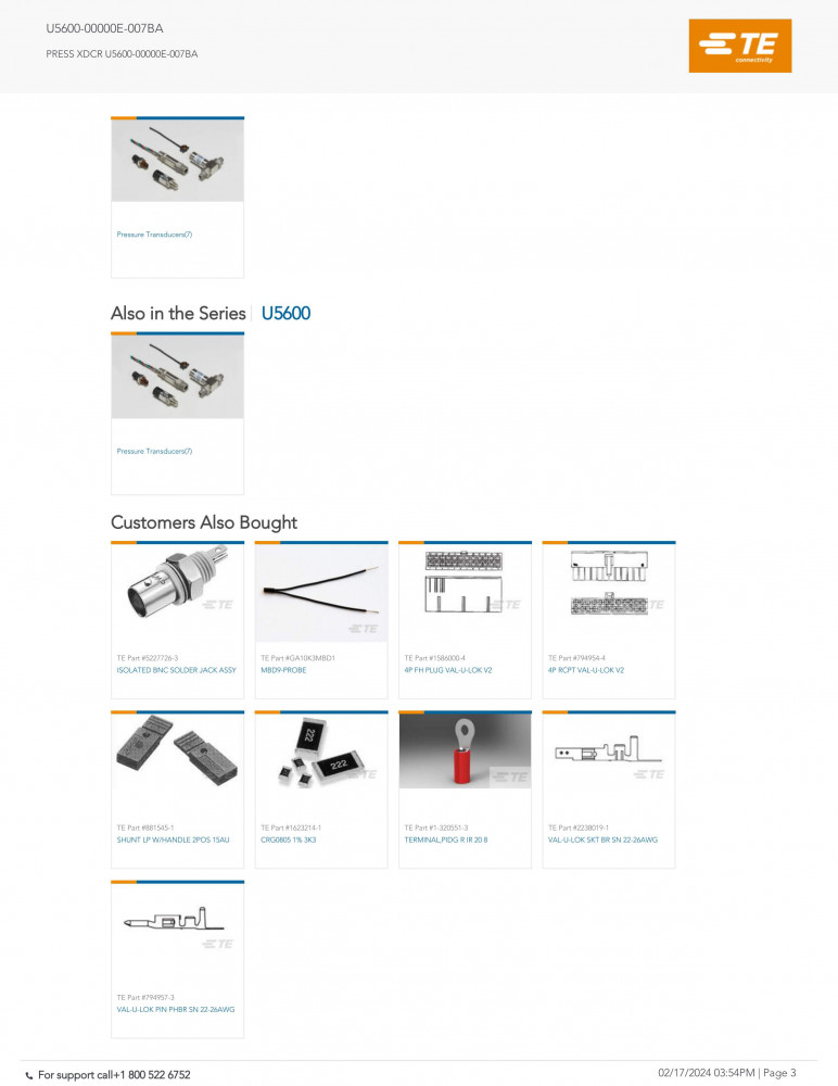 U5600 technical document page 3