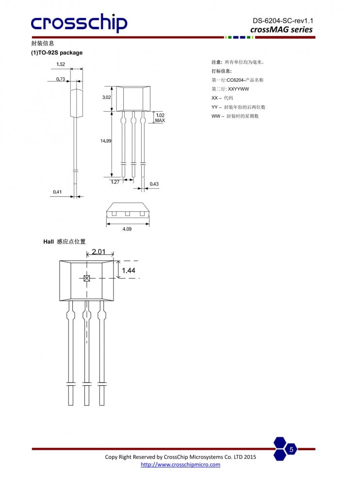 CC6204ST datasheet page 5