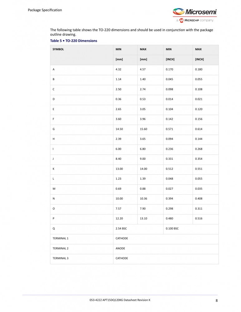 APT15DQ120KG datasheet page 8