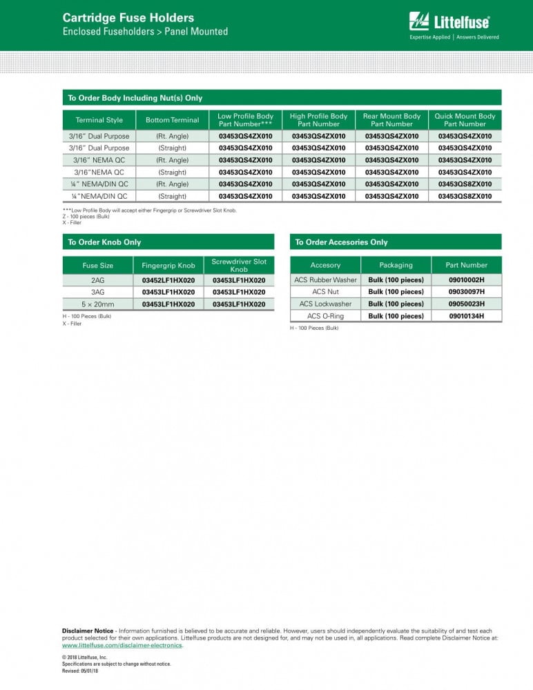 Littelfuse 345 Series technical document page 3