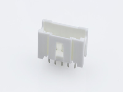 MicroClasp Vertical Header, 2.00mm Pitch, Single Row, Through Hole, Tin (Sn) Plating, 4 Circuits, without PCB Locator