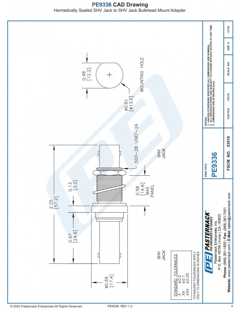 PE9336 technical document page 4