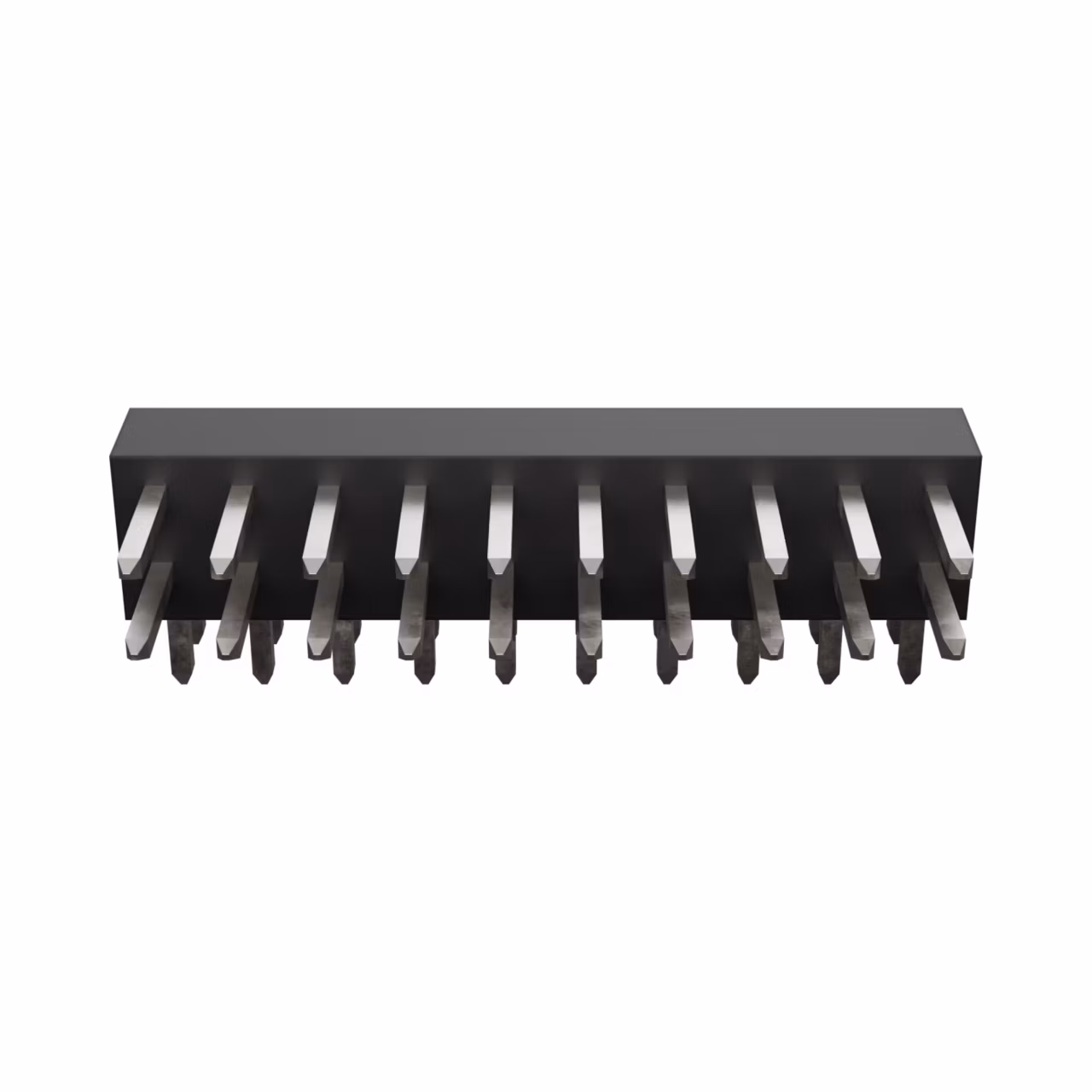2.00mm Pitch Milli-Grid Header, Right-Angle, Through Hole, 20 Circuits, 2.54µm Tin (Sn) Plating, Mating Pin Length 4.00mm, Tail Length 2.60mm, Tray, Lead-Free for sale
