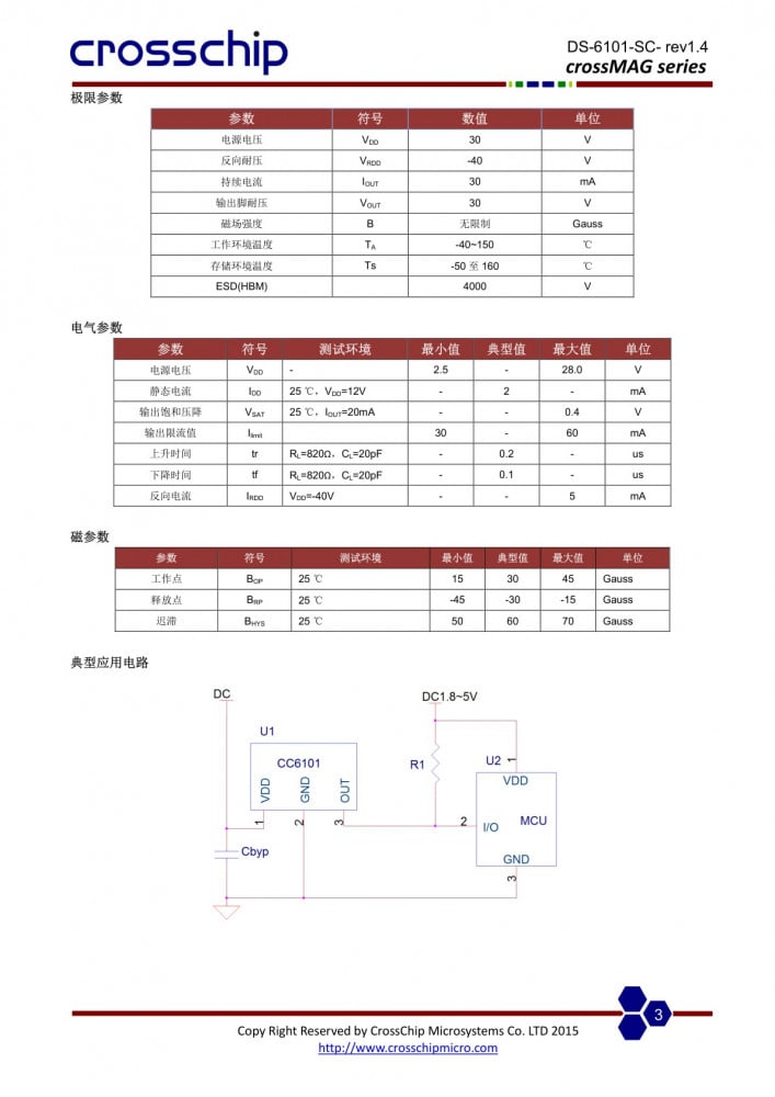CC6101TO datasheet page 3