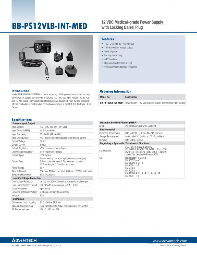 BB-PS12VLB-INT-MED product documentation image 1