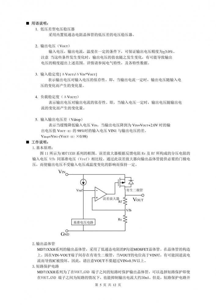 MD7133H datasheet page 5