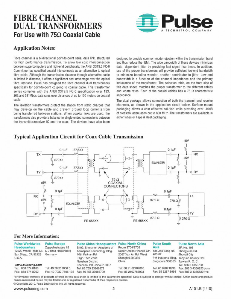 PE-65508NLT datasheet page 2