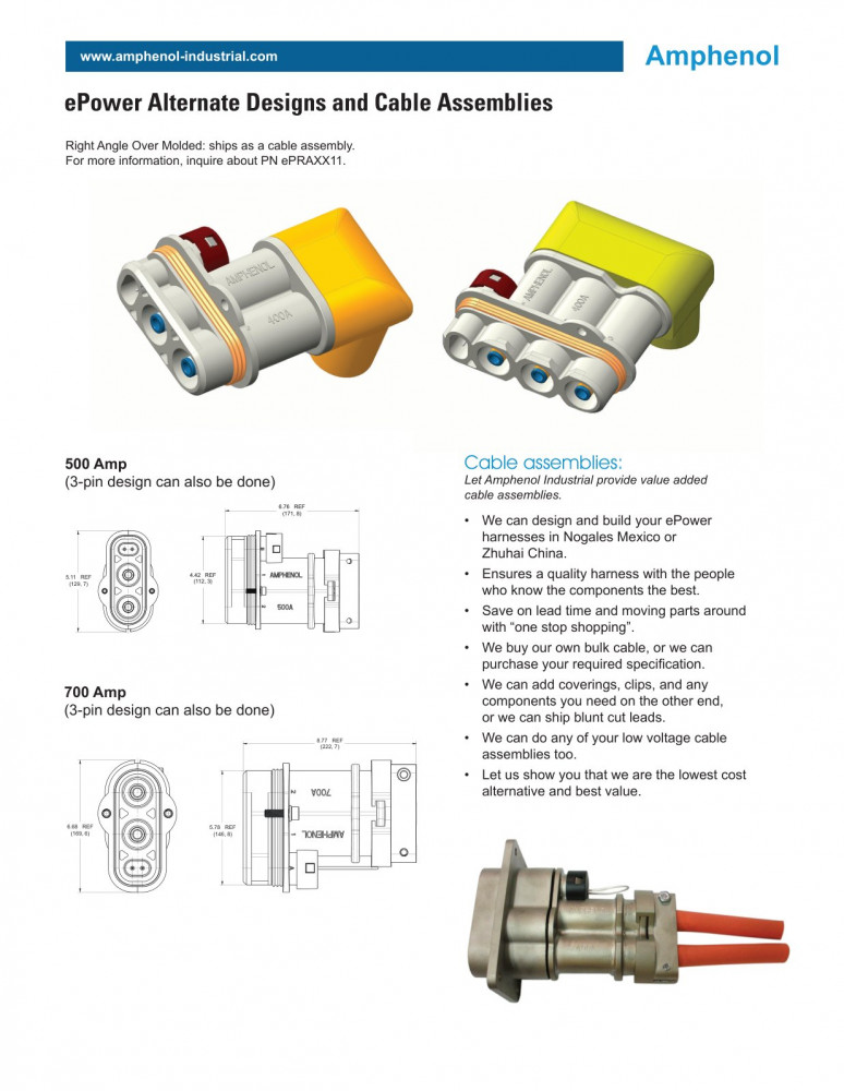 Amphenol ePower documentation page 5