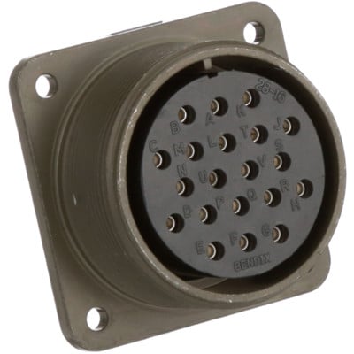 Amphenol MS3112E14-19S Circular Connector Assembly