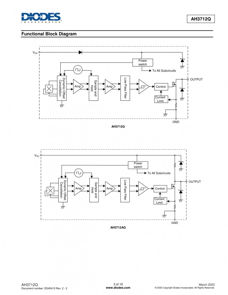 AH3712Q datasheet page 3