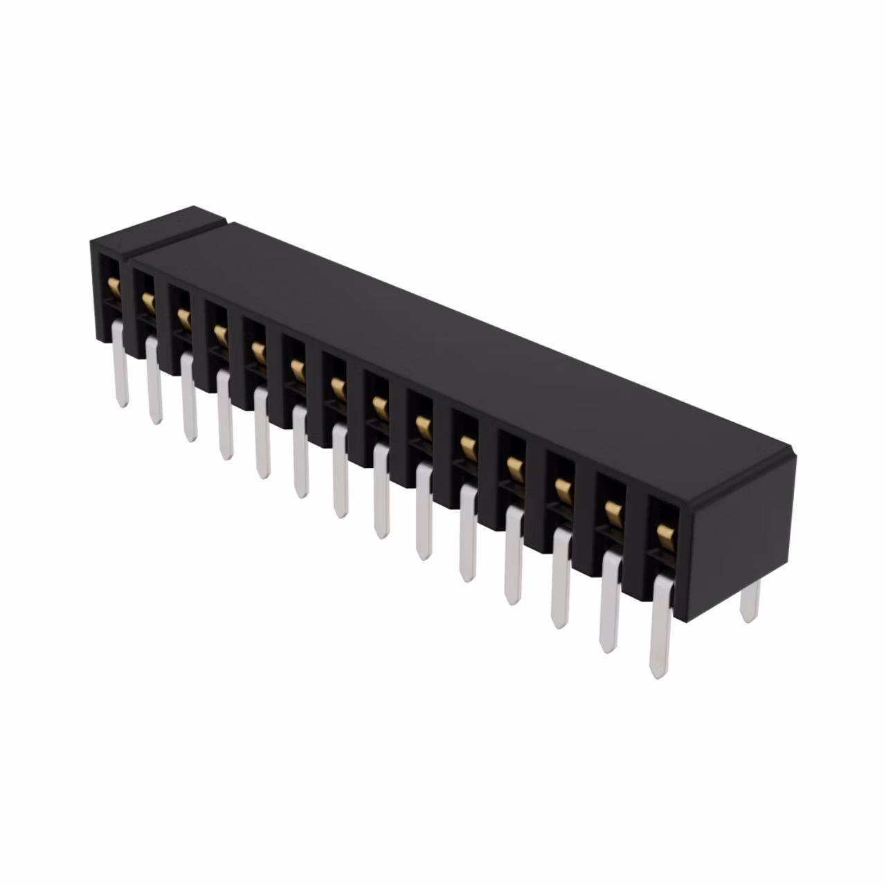 2.00mm Pitch Milli-Grid Receptacle, Side Entry, Through Hole, 0.05µm Gold (Au) Plating, 28 Circuits, Tube, Lead-Free for sale